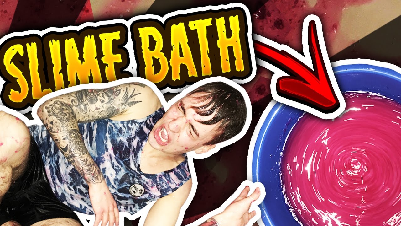 Slime Bath Challenge Gone Wrong Youtube