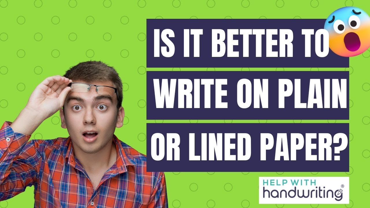 Tuesday Tutorials Help With Handwriting