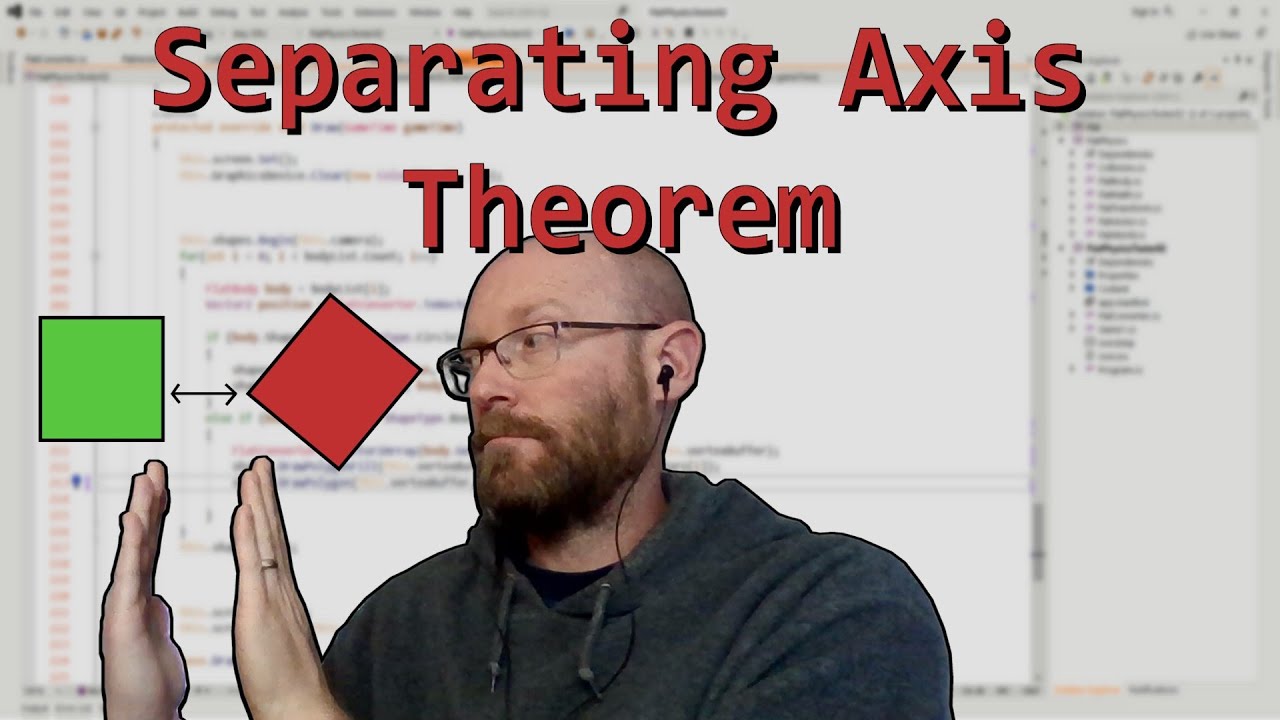 Separating Axis Theorem Sat Let S Make A Physics Engine 05 Youtube