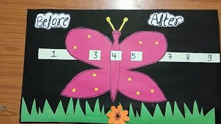 Maths Tlm Before And After Numbers Concept Tukkutv Doovi