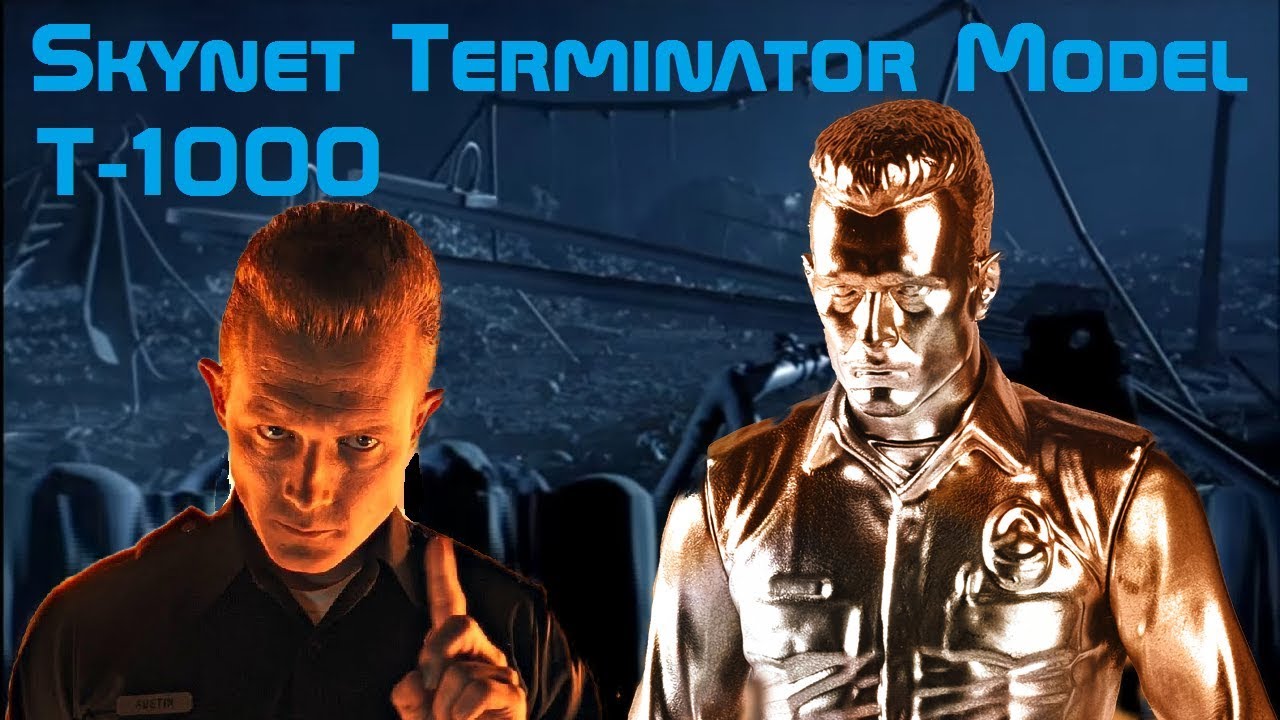 Skynet Terminator Model T 1000 T2 Judgement Day Terminator Genisys