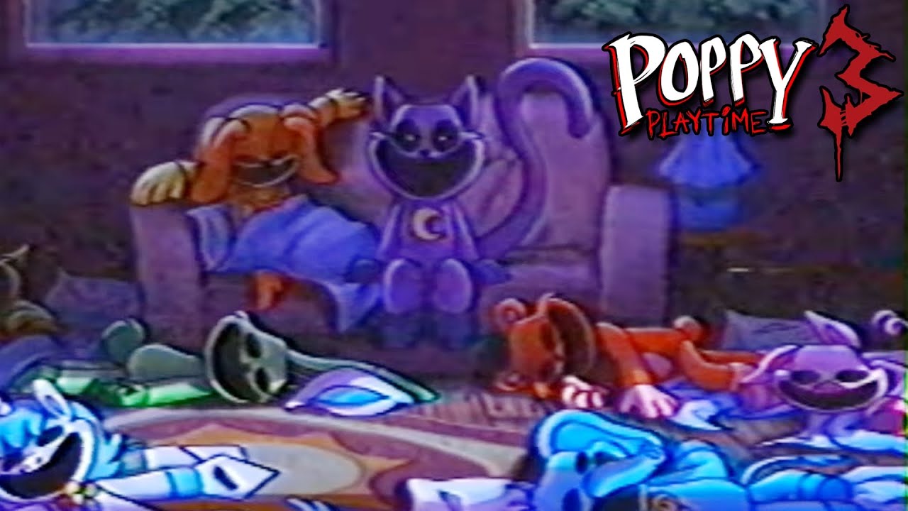 Smiling Critters Vhs Cartoon Poppy Playtime Chapter 3 Youtube