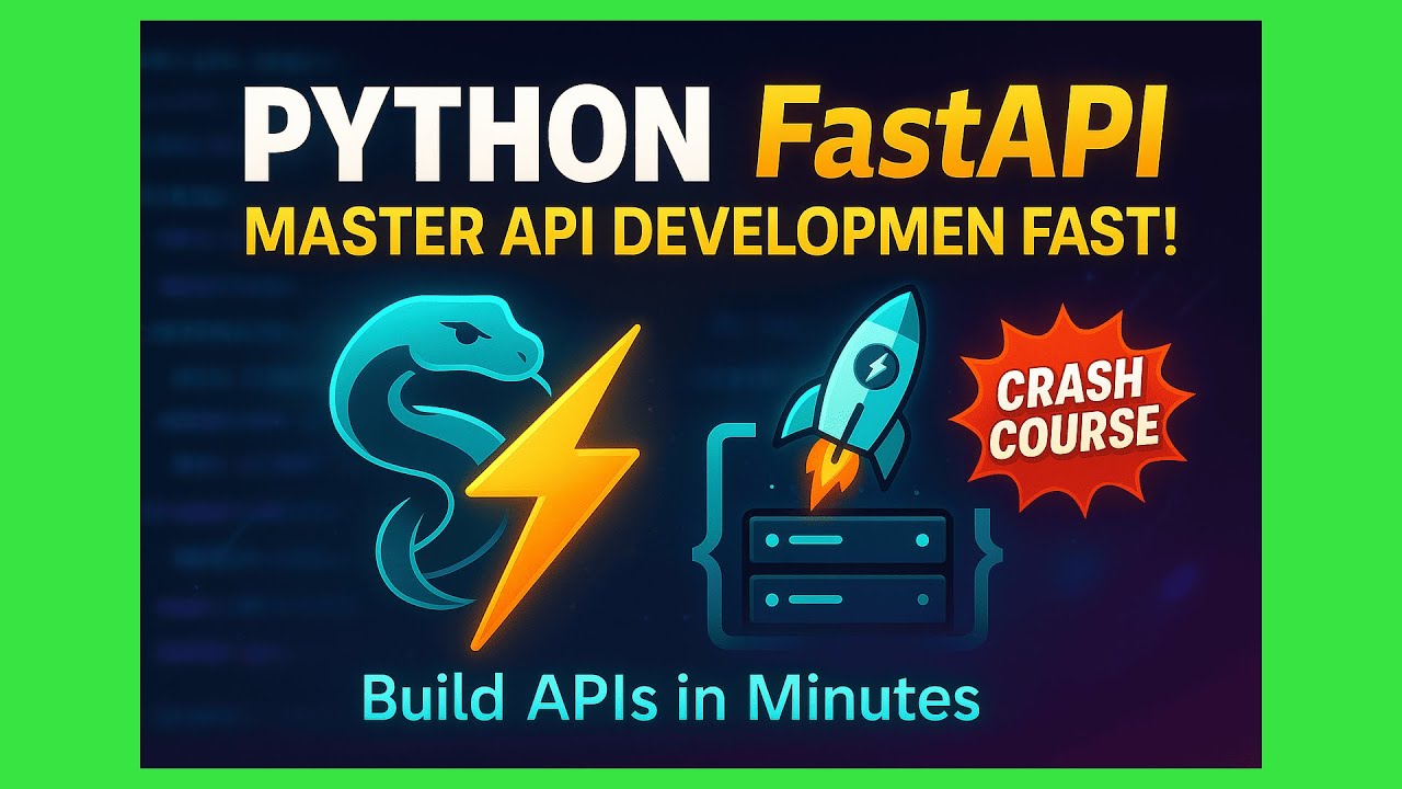 Python Fastapi Crash Course рџљђ Build Apis Fast With Ease Youtube