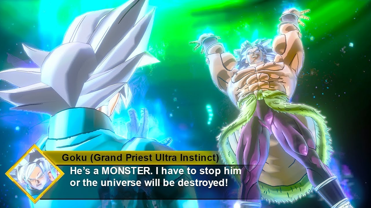 Dbs Broly Ultra Instinct New Ultimate Gigantic Crusher Dragon Ball