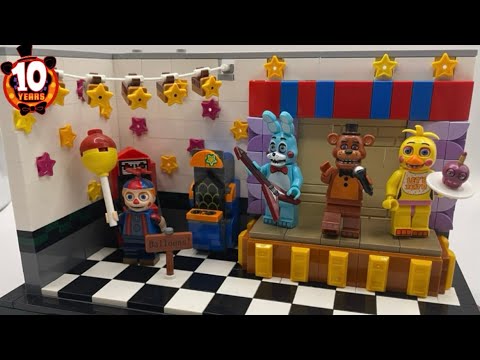 I Built Fnaf 2 In Lego Youtube