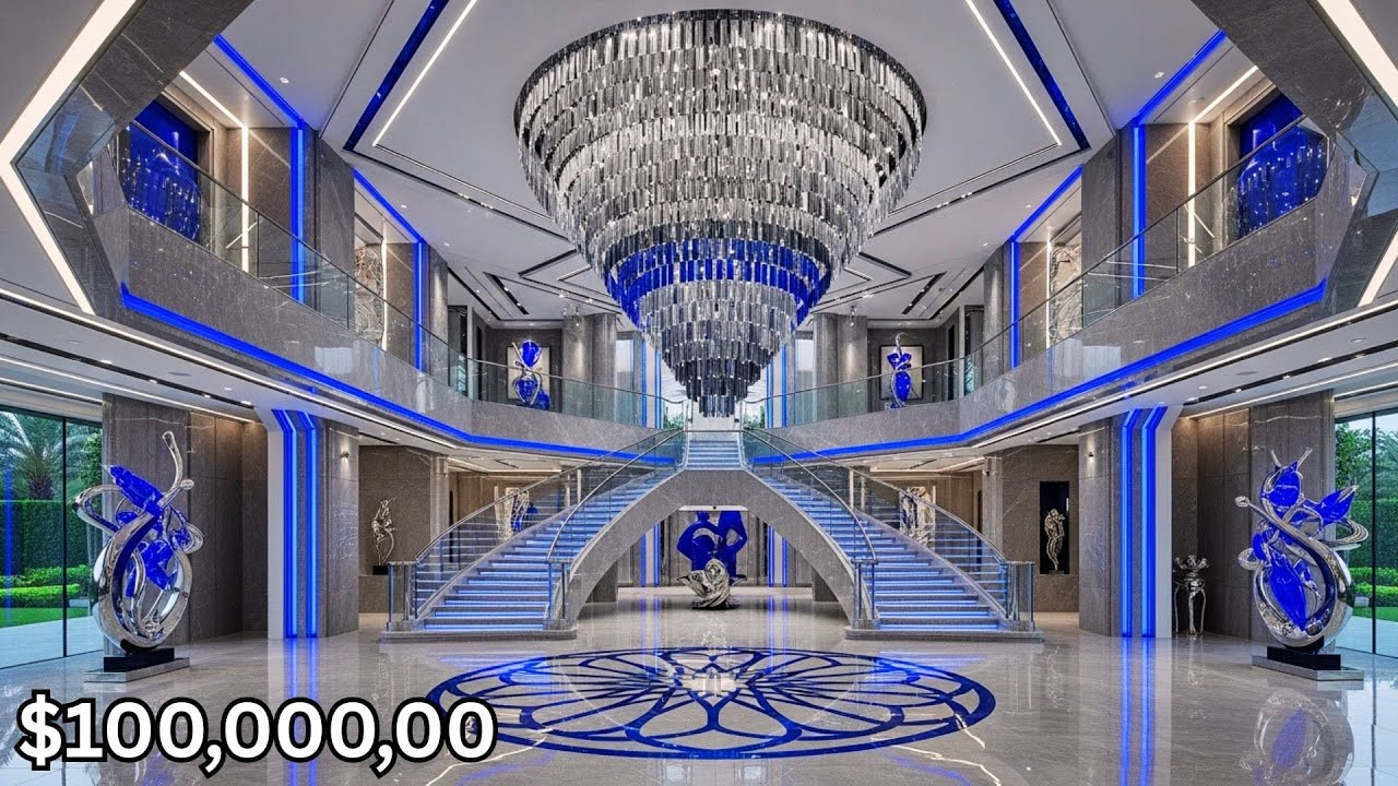 Inside A 100 Million Dollar Home Interior Design Tour Blue Velvet