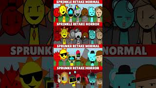 Incredibox Sprinkle X Sprunki Normal Vs Horror Vs Sprinkle Retake Vs