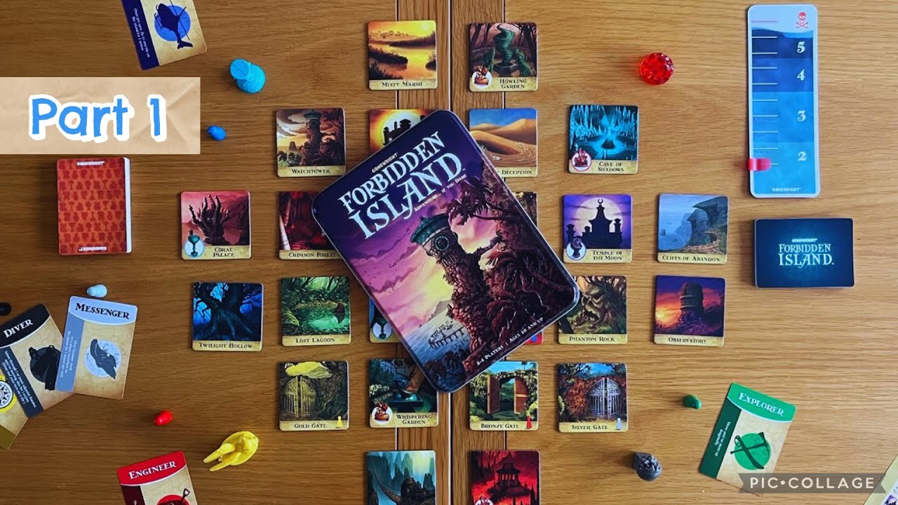 Playthrough Forbidden Island Part 1 Youtube