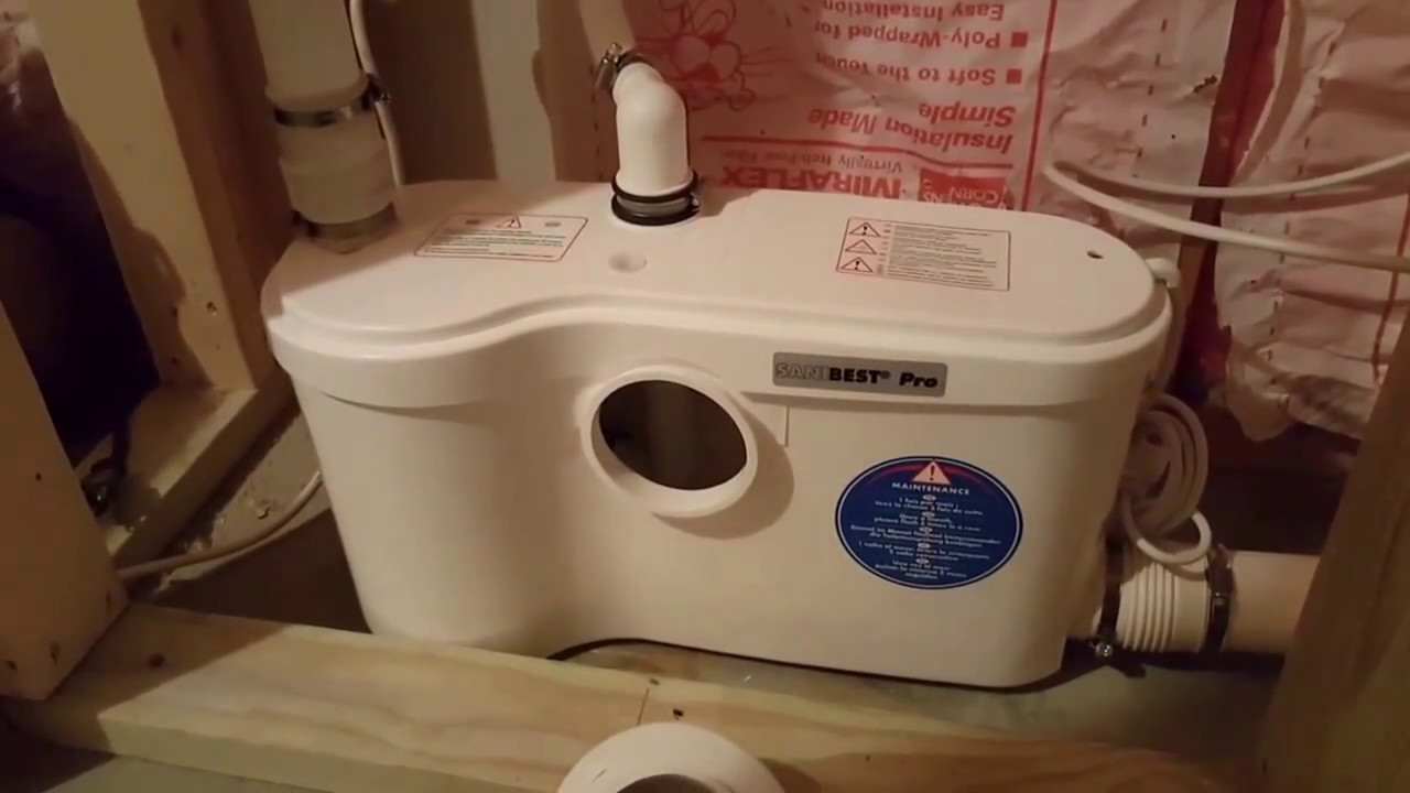 Basement Toilet Pump Systems