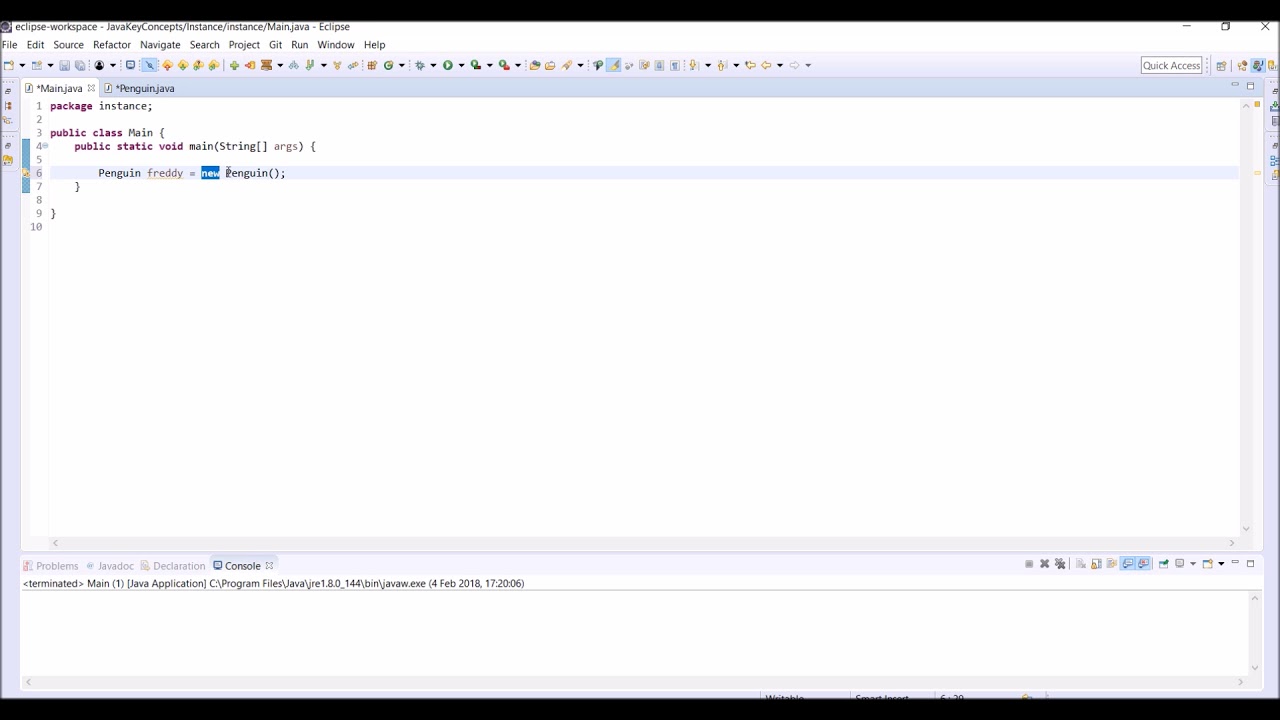 What Is An Instance Java Youtube