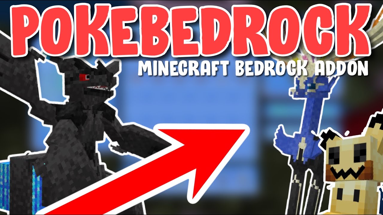 Pokebedrock Public Update Showcase Minecraft Bedrock Pokemon Addon