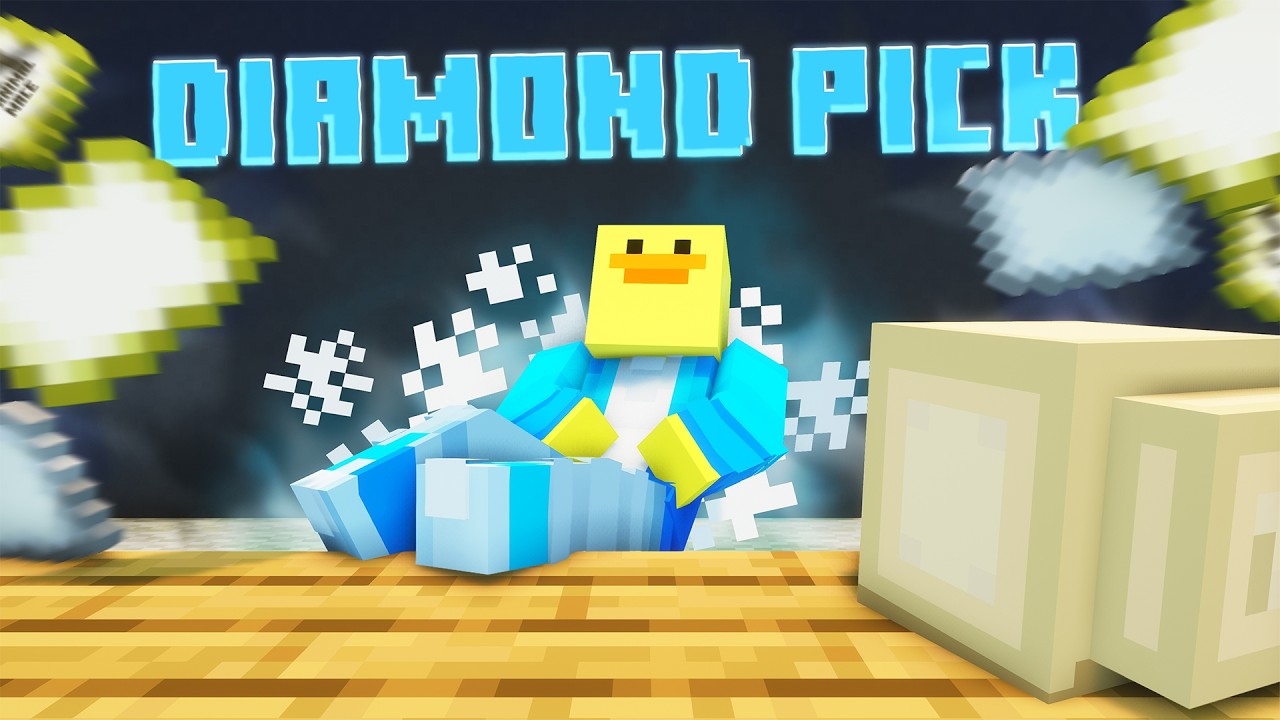 Diamond Pick Thick Of It Minecraft Parody Music Video