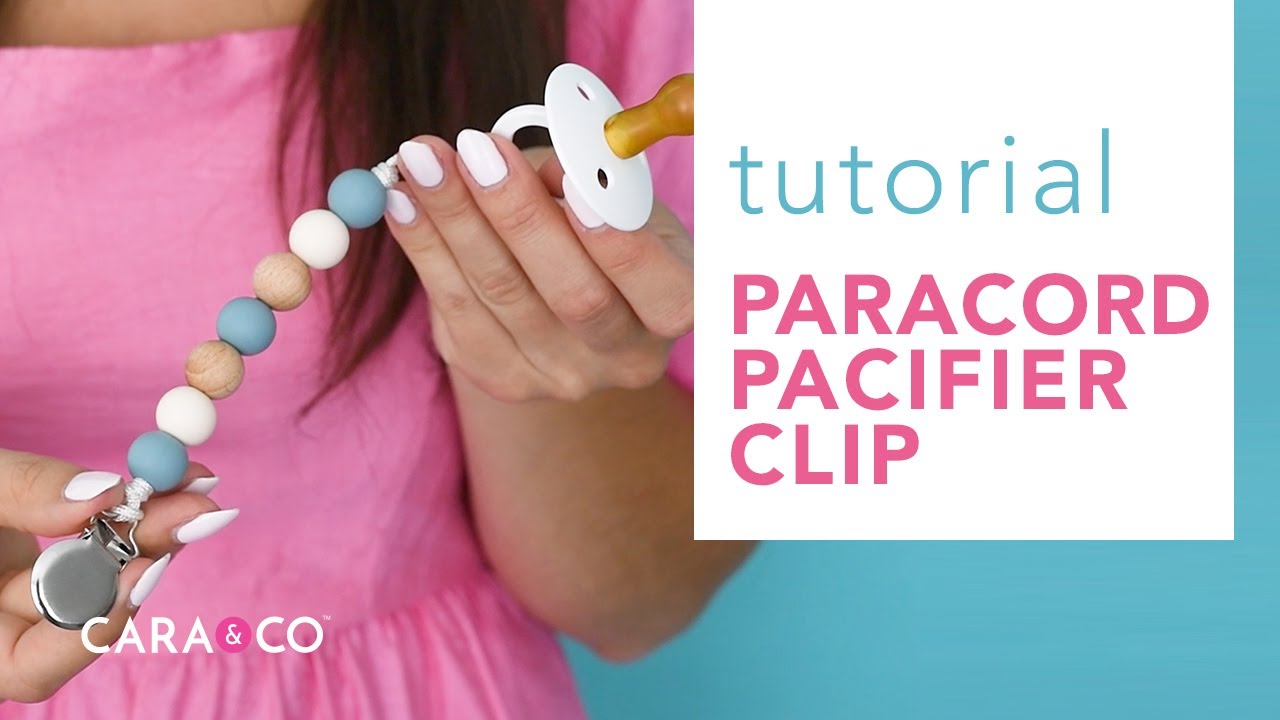Tutorial Diy Paracord Pacifier Clip Youtube