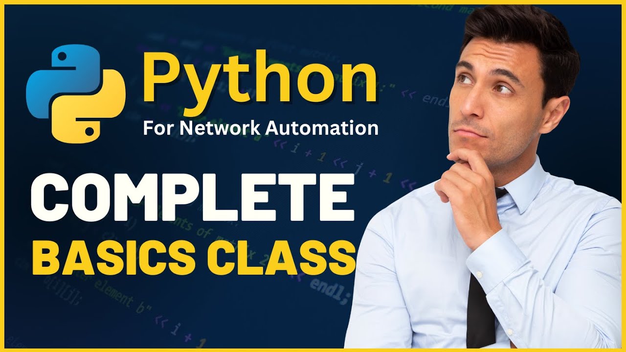 Python For Network Automation Complete Beginners Class By Skilled
