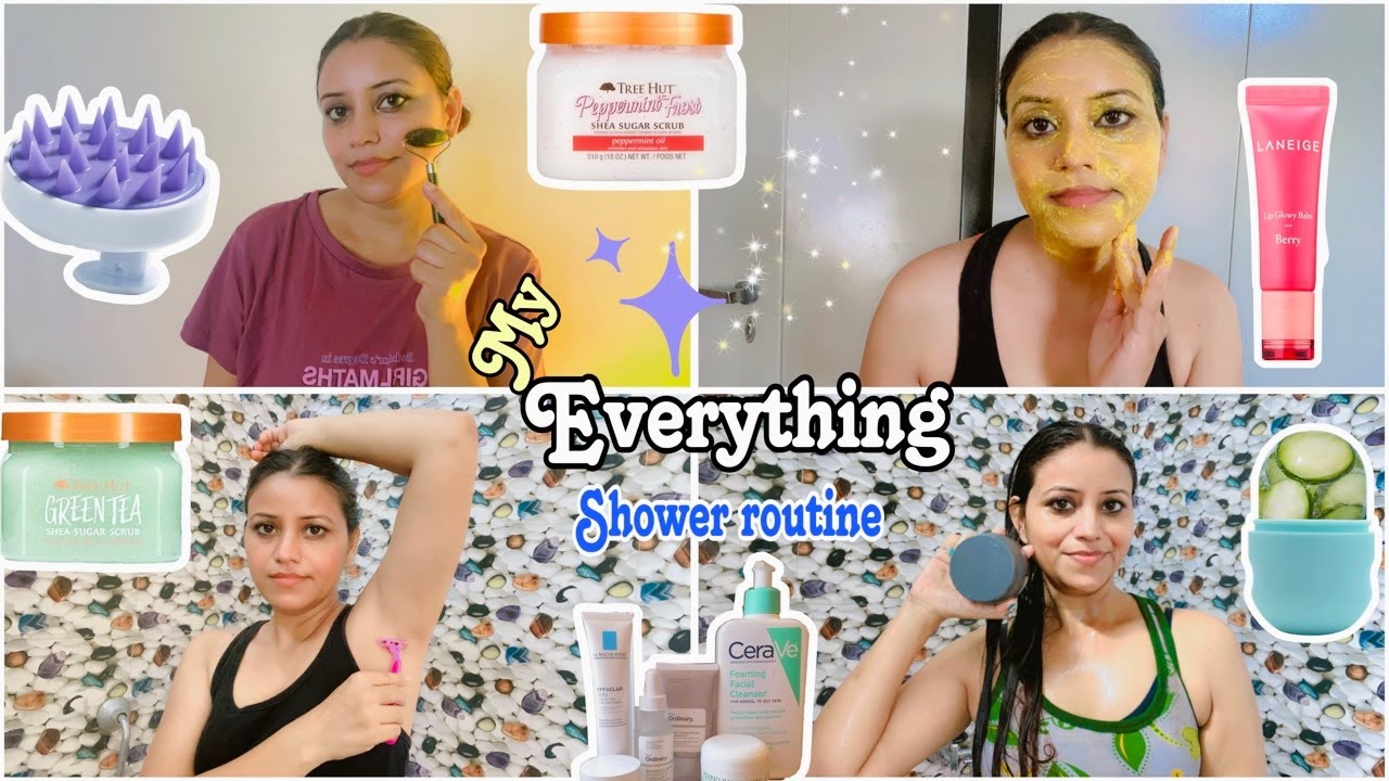 My Everything Shower Routine Bodycare Haircare Festive Glowup