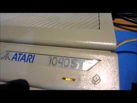 Atari 1040 Stfm Retroshowcase Collection Youtube