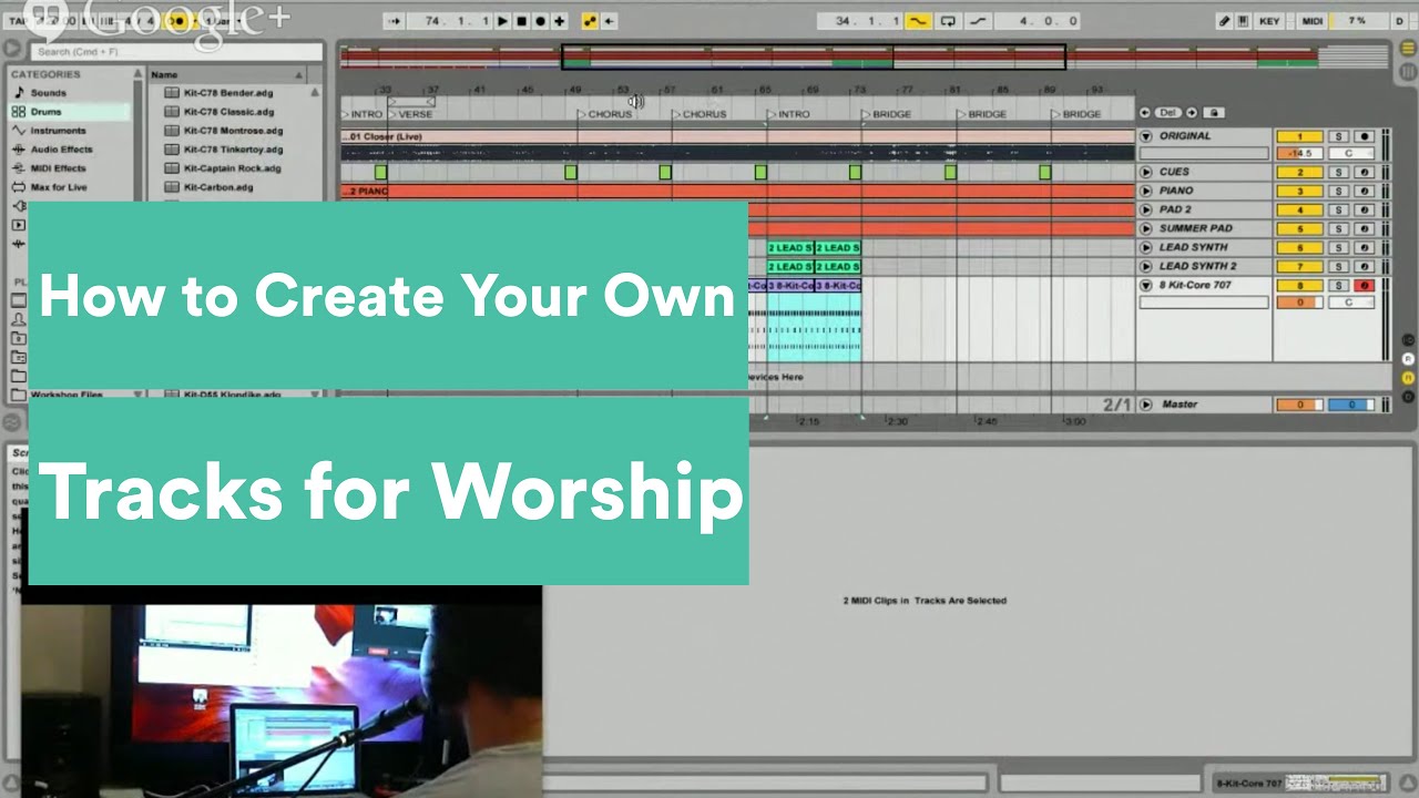 Creating Your Own Worship Loops And Multitracks Youtube