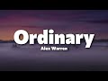 Alex Warren Ordinary Lyrics 1 Hour Rhythm Me Mp3 Music & Mp4 video ...