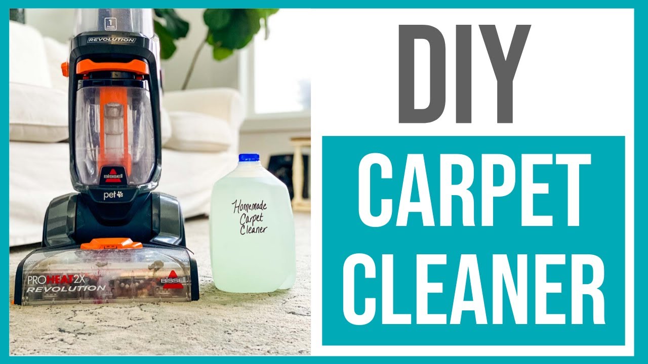 Homemade Carpet Cleaner Solution Best Diy Rug Doctor Copycat Youtube