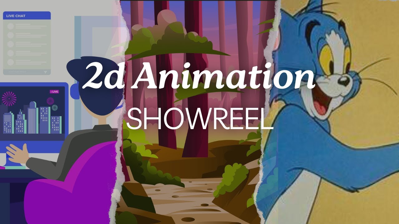 2d Animation Showreel Youtube