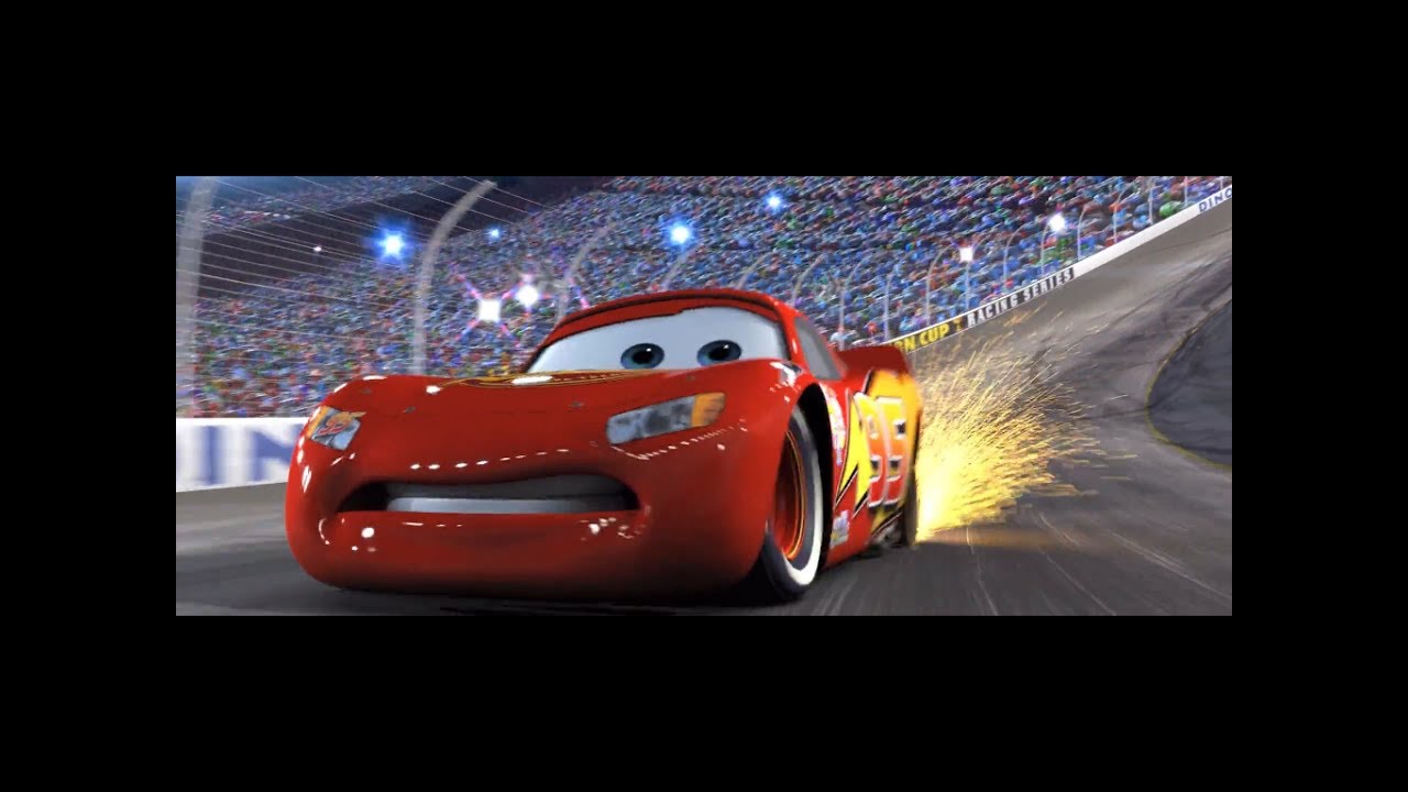 Cars 1 Lightning Mcqueen Lost His Tires Hd Youtube