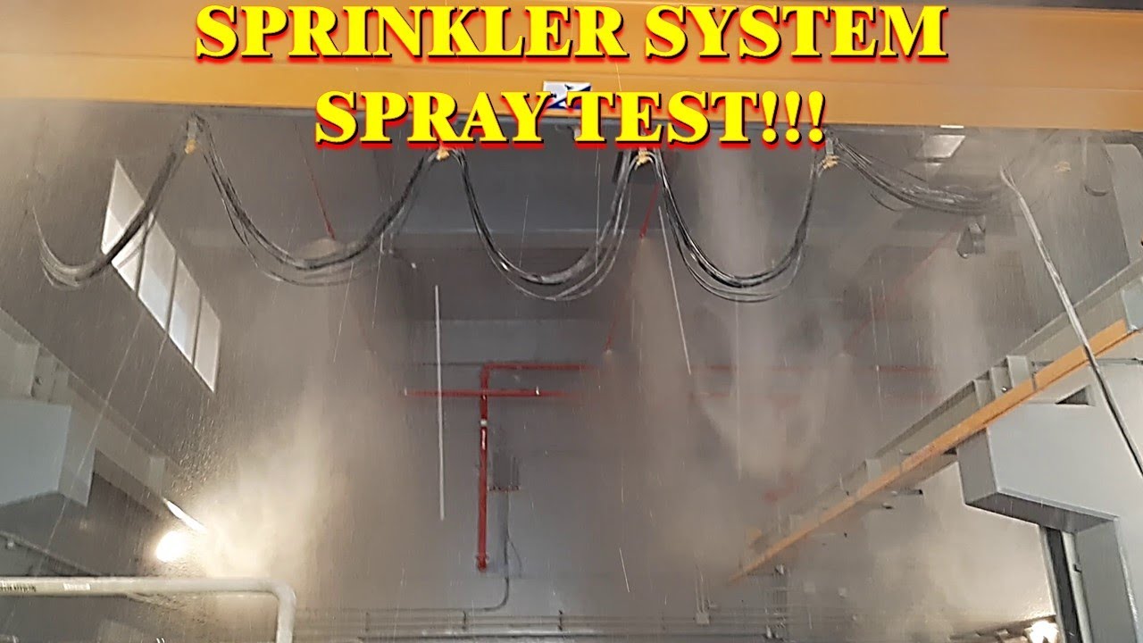 Sprinkler System Testing Youtube