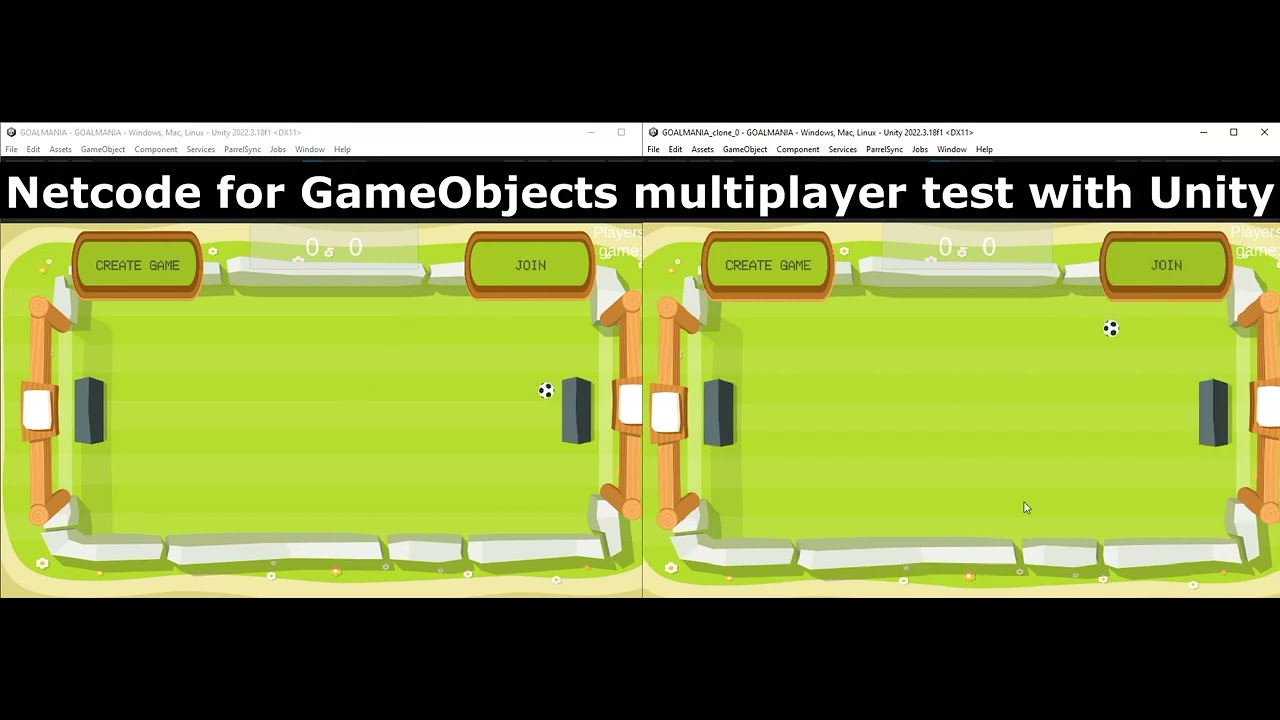 Netcode For Gameobjects Multiplayer Test With Unity Youtube