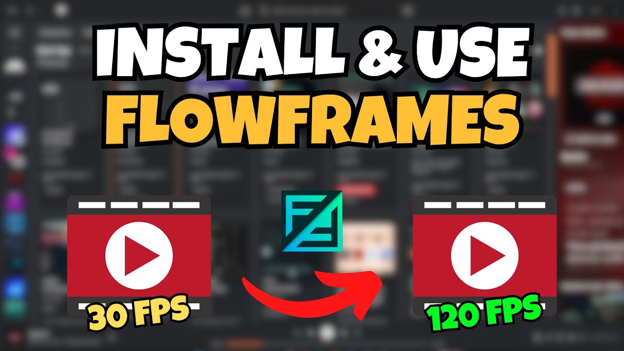 How To Install Flowframes Flowframes Tutorial 2025 Youtube