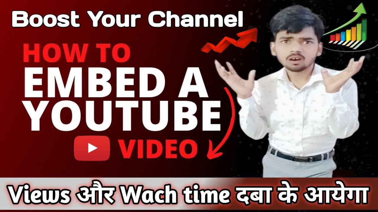 How To Emmbed A Video Allow Embedding On Youtube Youtube