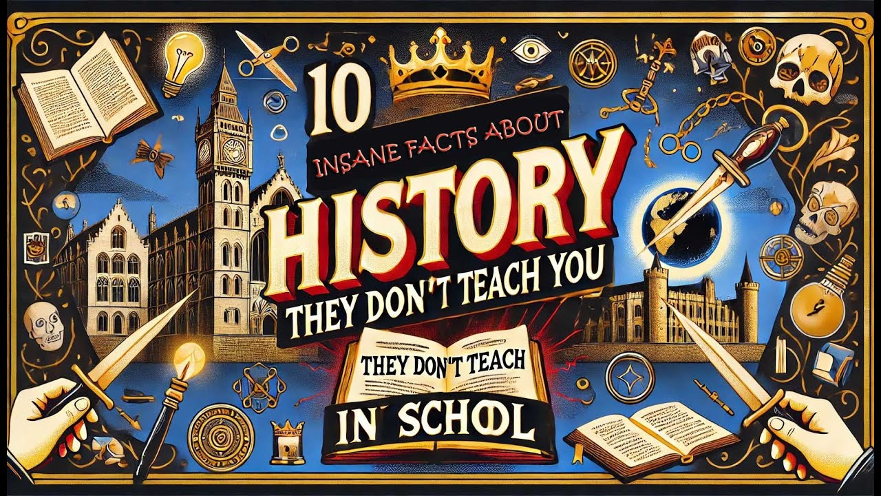 10 Insane Facts About History They Don T Teach You In School Youtube