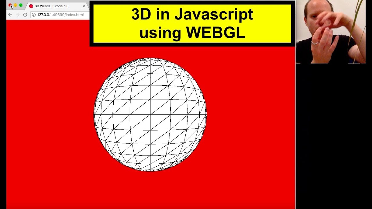3d Javascript With Webgl Tutorial 1 Youtube