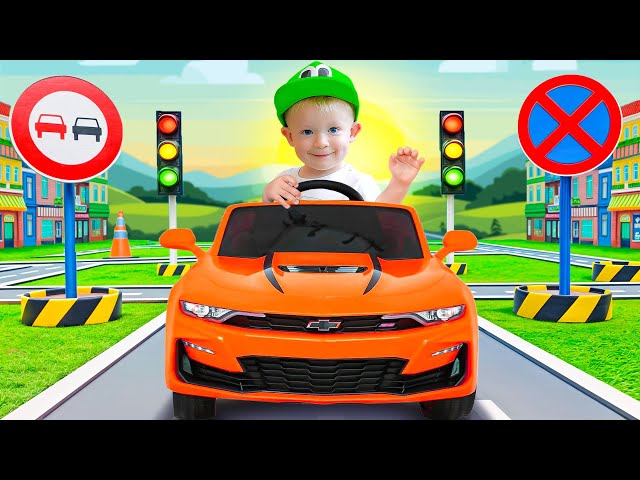Adam Learns Traffic Rules Videos For Kids