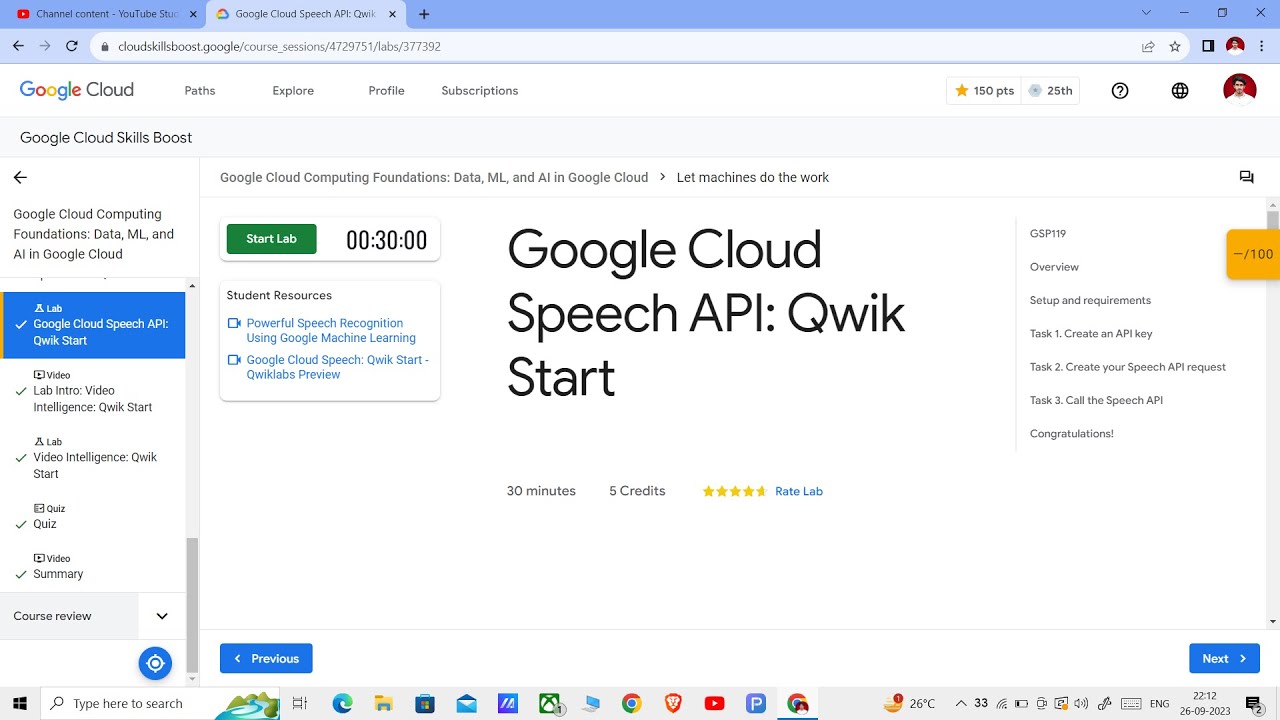 Google Cloud Speech Api Quick Start Tutorial Lab Solution Gdsc