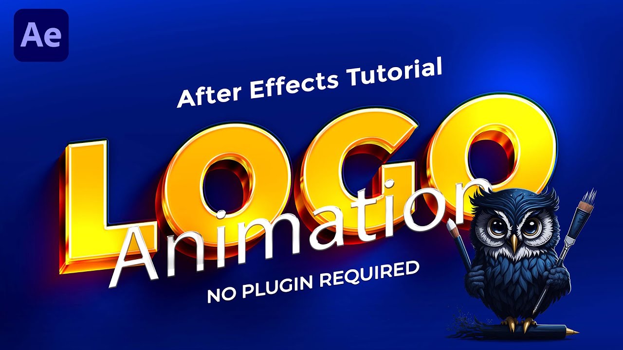 Logo Animation Tutorial In After Effects Logo Reveal Tutorial In