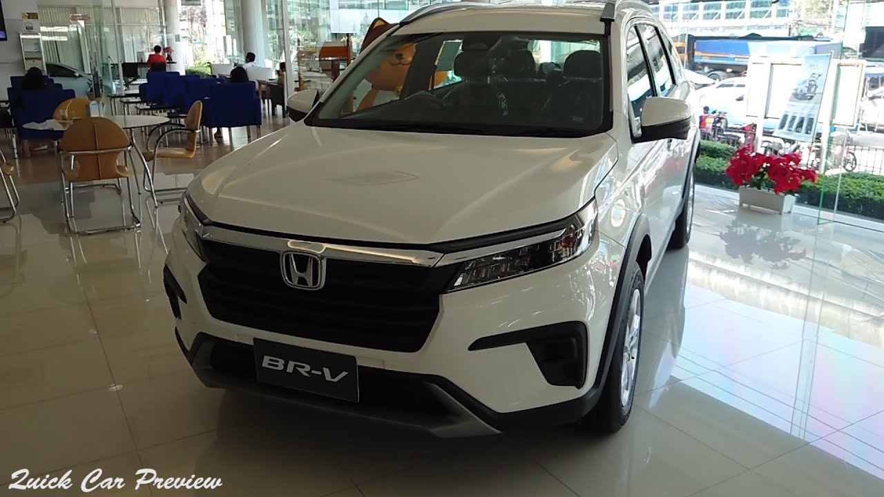 2024 Honda Br V 1 5 E 7 Seater Exterior Interior Quick Preview