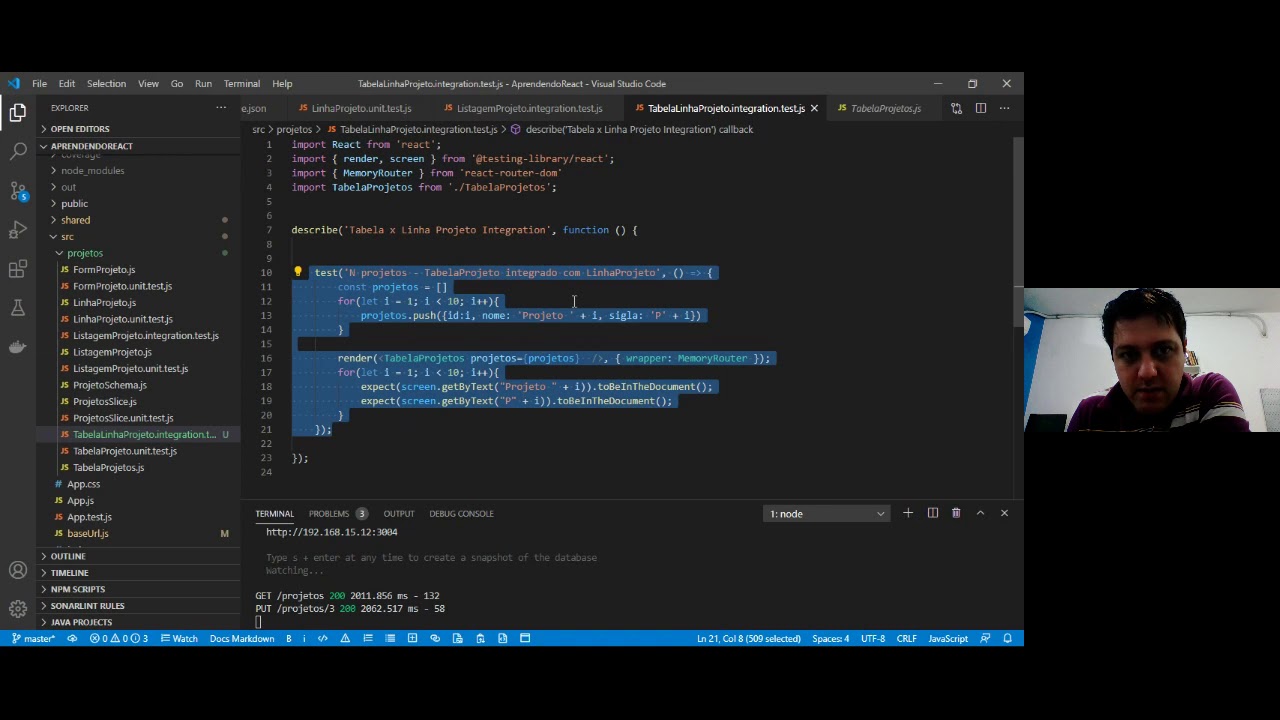 Introdução Aos Testes De Integração No React Redux Youtube