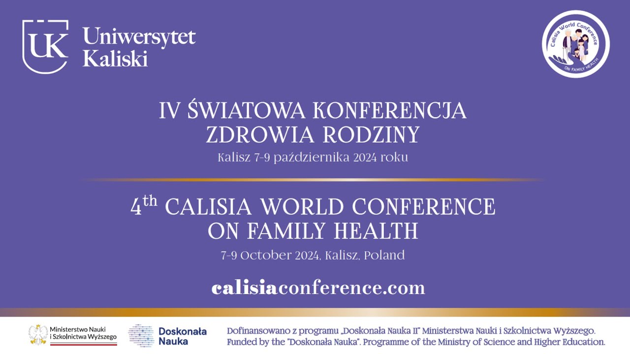 4rd Calisia World Conference On Family Health Eng 08 10 2024 Youtube