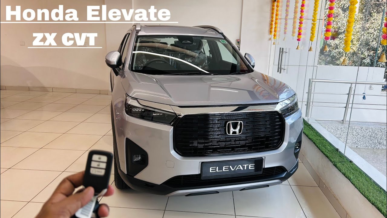 Honda Elevate Zx Cvt Top Selling Variant Youtube