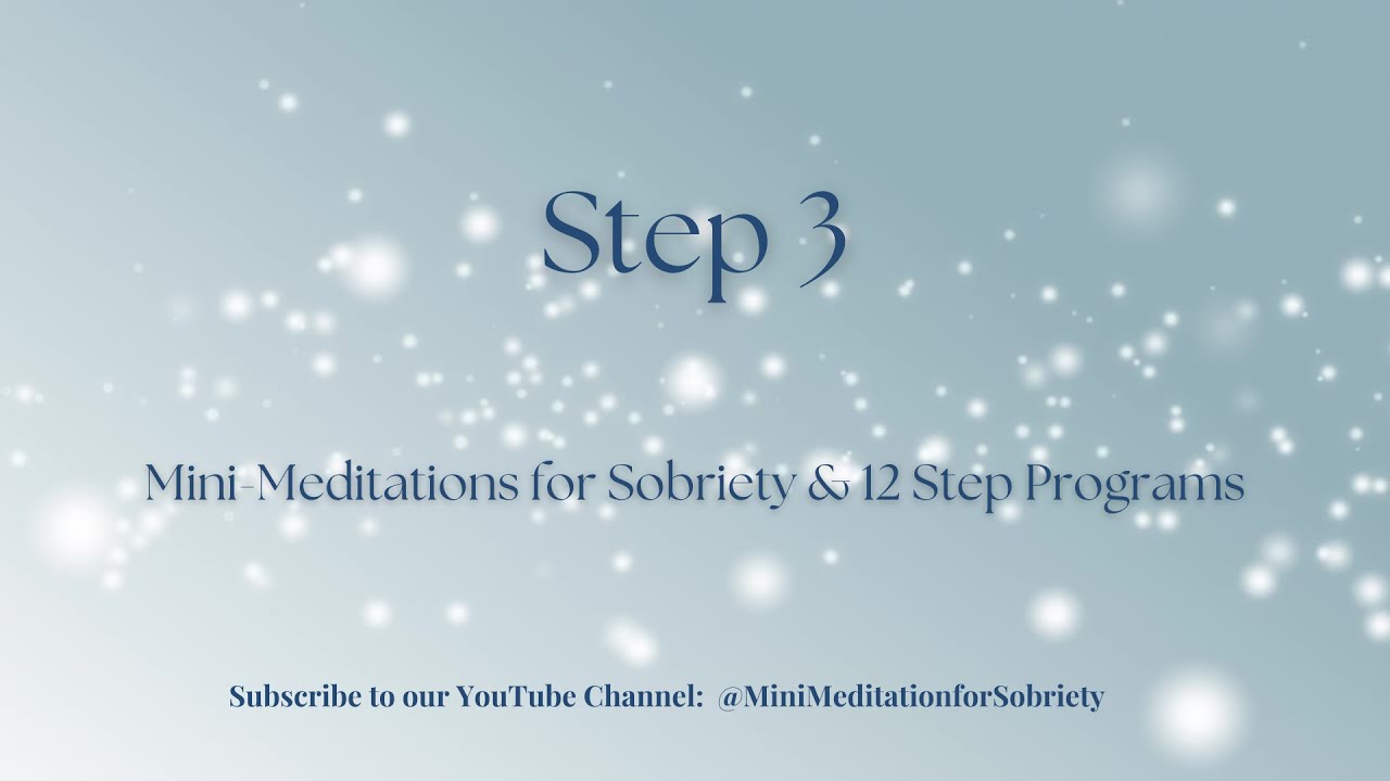 Aa Step 3 Made A Decision Youtube