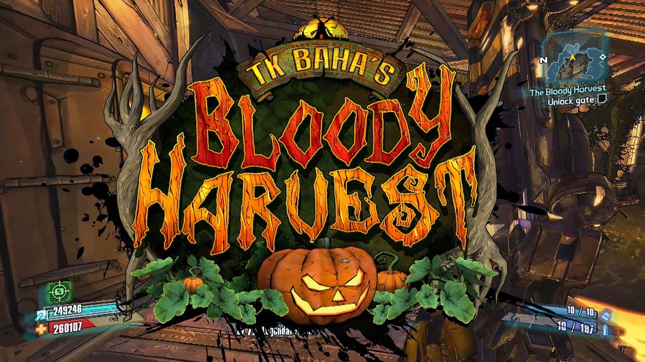 Borderlands 2 Tk Baha S Bloody Harvest Complete Playthrough Happy