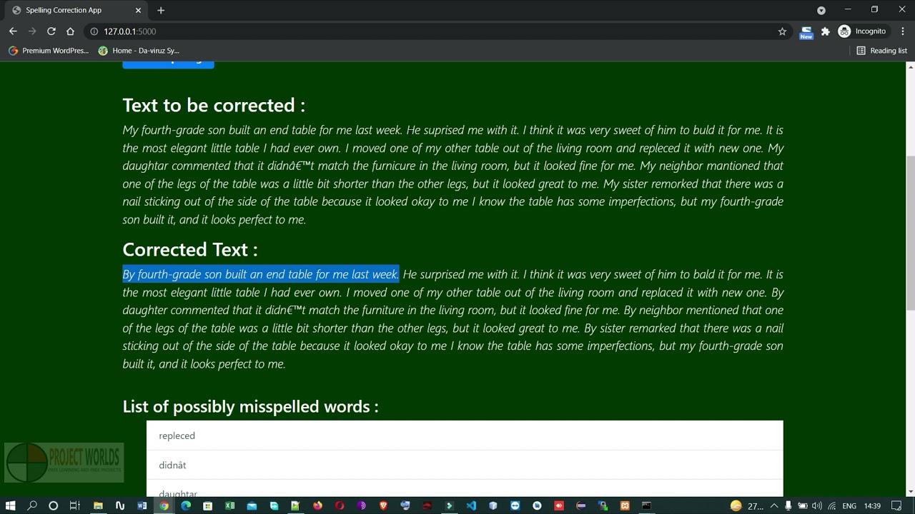 Nlp Spelling Correction Python Machine Learning Project With Source