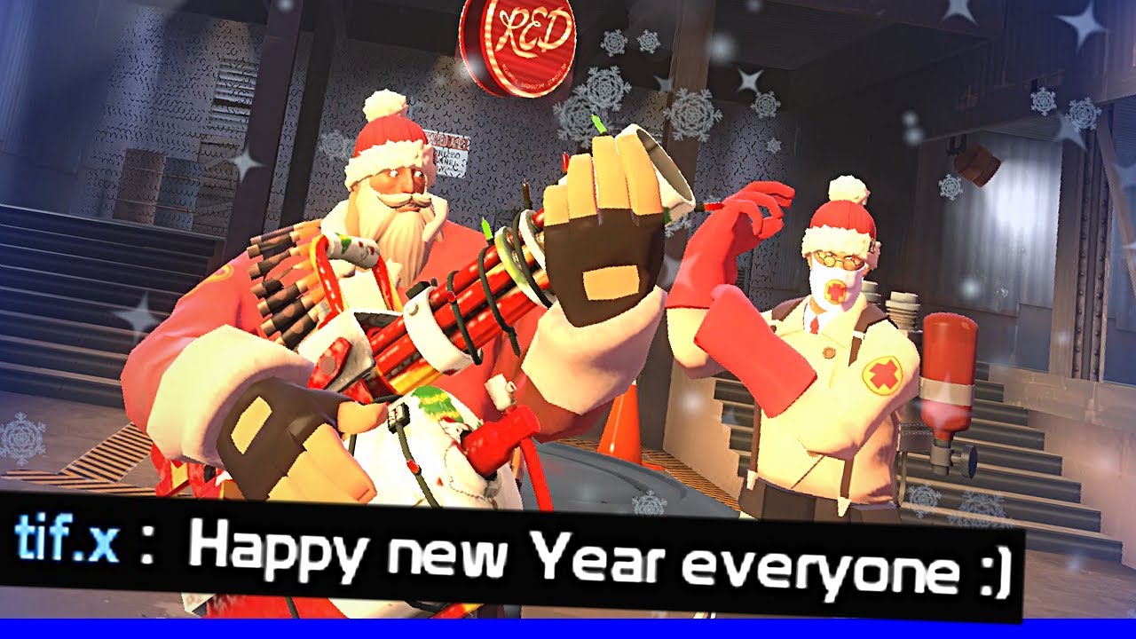Santa Heavy In Team Fortress 2 Gameplay Happy New Year 2023 Youtube