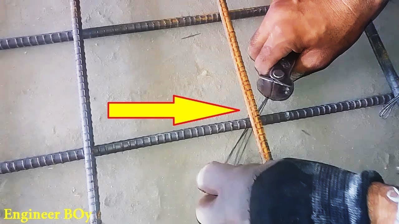 How To Tie Rebar Youtube