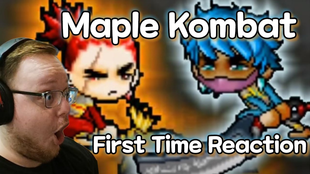 Maplestory Nerd Reacts To Maple Kombat Youtube