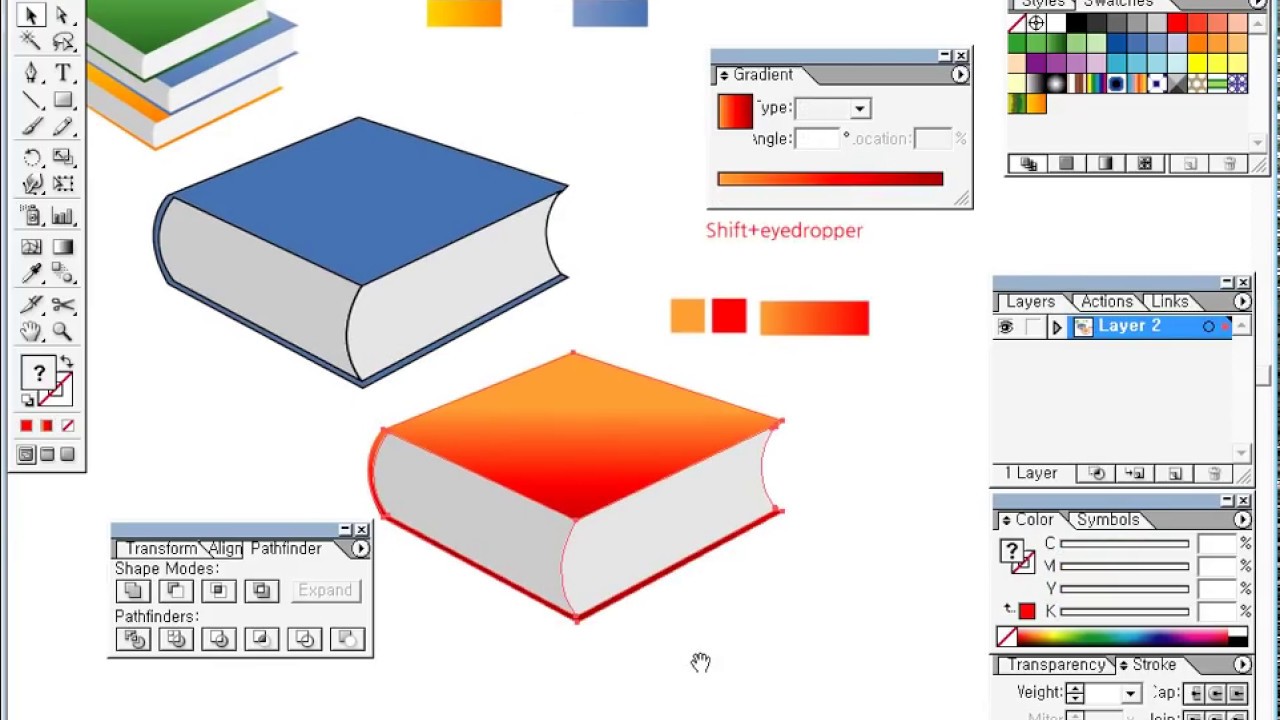 Book Template Illustrator Free Download