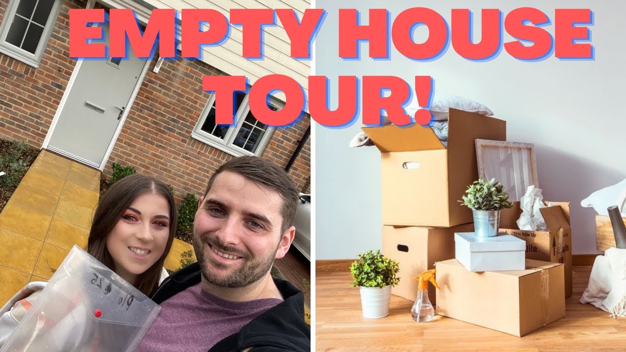 Empty House Tour Moving Into Our First House New Build Uk Youtube