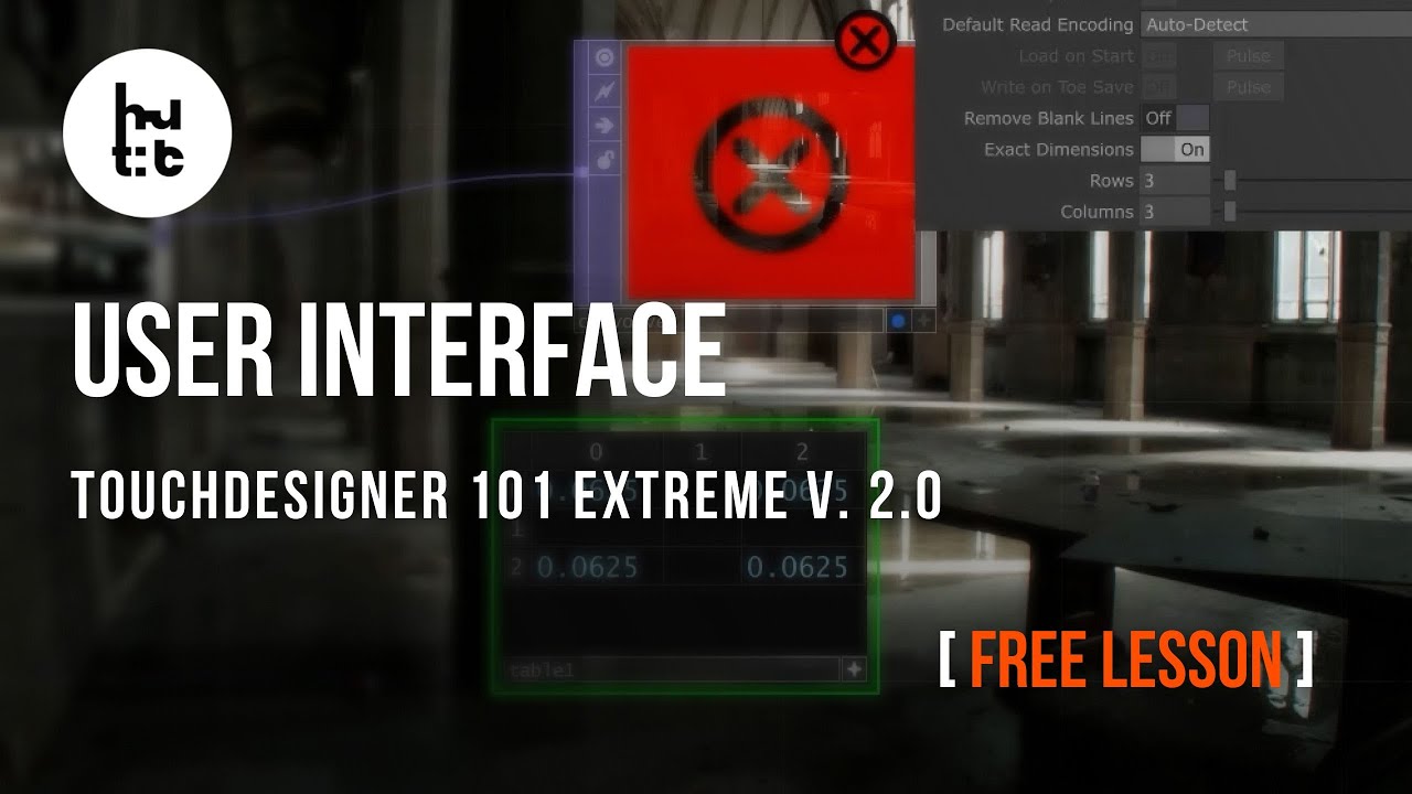 Touchdesigner Interface Guide For Beginners Youtube