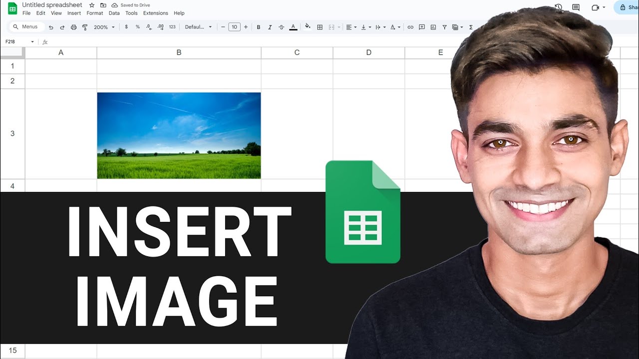 How To Insert Image In Google Sheets Step By Step Youtube