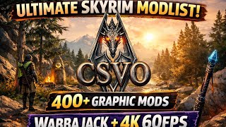 Skyrim Sse Community Shaders Visual Overhaul Wabbajack Modlist 4k 60 ...