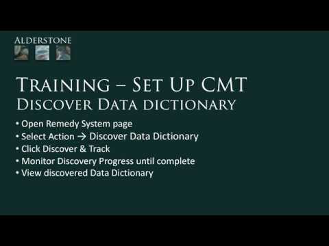 Initial Configuration Discover Data Dictionary Youtube
